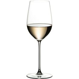 RIEDEL THE WINE GLASS COMPANY Weißweinglas Veritas, Kristallglas, Made in Germany, 409 ml, 2-teilig, weiß