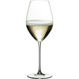 RIEDEL THE WINE GLASS COMPANY Champagnerglas Veritas, Kristallglas, Made in Germany, 459 ml, 2-teilig, weiß