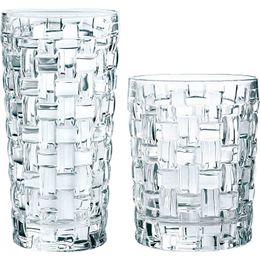 Nachtmann Gläser-Set Bossa Nova, Kristallglas, Made in Germany, 12-teilig, weiß