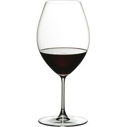 RIEDEL THE WINE GLASS COMPANY Rotweinglas Veritas, Kristallglas, Made in Germany, 630 ml, 2-teilig, weiß