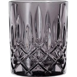 Nachtmann Whiskyglas Noblesse, Kristallglas, Made in Germany, 295 ml, 2-teilig, grau