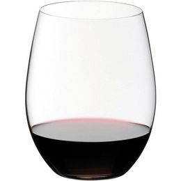 RIEDEL THE WINE GLASS COMPANY Rotweinglas O, Kristallglas, Made in Germany, 600 ml, 8-teilig, weiß