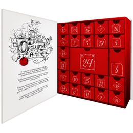 alessandro international Adventskalender STRIPLAC ADVENTSKALENDER (24-tlg), bunt