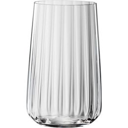 Spiegelau Longdrinkglas LifeStyle, Kristallglas, 510 ml, 4-teilig, weiß