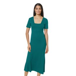Madeleine Mode MADELEINE Sommerkleid mit kurzen Ärmeln Damen opalgrün / grün
