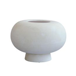 Copenhagen Studios 101 Copenhagen - Kabin Vase, Fat, Ø 35 cm, bone white