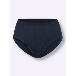 Speidel Damen Taillenslip mit Doppelzwickel, 2x wei&szlig;,1x marine,1x ros&eacute;,1x mint, Gr&ouml;&szlig;e 44