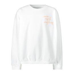 Juvia Kinder Wei&szlig; Sweatshirt f&uuml;r M&auml;dchen