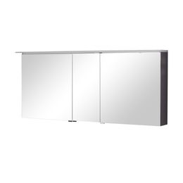 Höffner Spiegelschrank Abajasee ¦ grau ¦ Maße (cm): B: 150 H: 66 T: 15