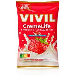 VIVIL® Creme Life Erdbeer Bonbons 110,0 g