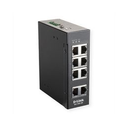 DLink D-Link DIS-100E-8W Industrial Switch 8-Port Unmanaged Layer2 Fast Ethernet Netzwerk-Switch