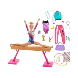 Barbie Anziehpuppe Turn-Spielset mit Puppe "You Can Be Anything" Serie