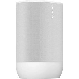 SONOS MOVE 2 Stereo Smart Speaker (A2DP Bluetooth, HFP, WLAN, WLAN,USB-C), weiß