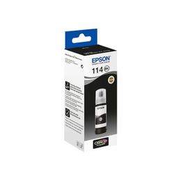 Epson Tinte Pigment-schwarz 114 EcoTank (C13T07A140) Tintenpatrone