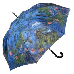 VON LILIENFELD Stockregenschirm Motivschirm Claude Monet Seerosen Kunst Stabil