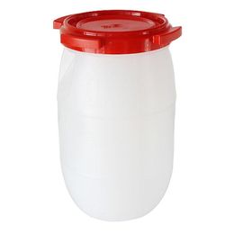 Proregal® Regentonne Mehrzweckfass aus Kunststoff mit rotem Schraubdeckel 30 Liter