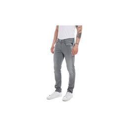 Replay 5-Pocket-Jeans grau regular fit (1-tlg)