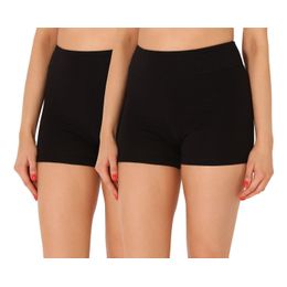Merry Style Leggings Damen Shorts Radlerhose kurze Hose Boxershorts MS10-359 (2-tlg) aus Baumwolle