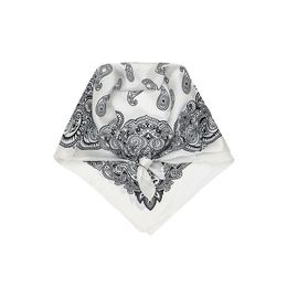 Made in Silk Seiden-Tuch in Weiß - (L)50 x (B)50 cm