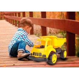 Jamara Spielzeug-Radlader Dump Truck XL, für Kinder ab 12 Monaten, BxLxH: 36x71x38 cm, gelb