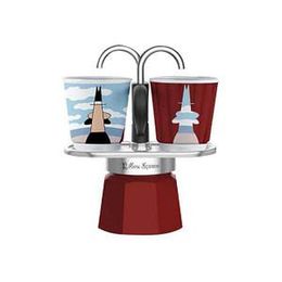 Bialetti Mini Express Espressokocher rot, 2 Tassen