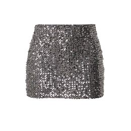 Nasty Gal Skirt female Silver size 8