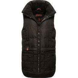 Marikoo Weste Damen Gr&ouml;&szlig;e XXL orange / schwarz