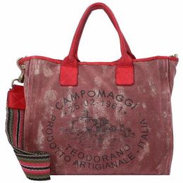Campomaggi Crocus Shopper Tasche 30 cm bronzo-t/rosso+st.nera