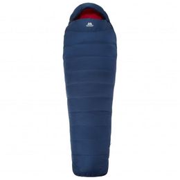 Mountain Equipment - Women's Helium 250 - Daunenschlafsack Gr Long - Body Size: 185 cm Zip: Left Blau