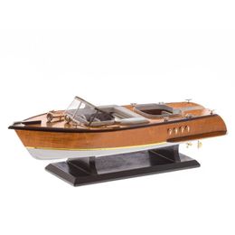 aubaho Modellboot Modellschiff Sportboot Italien Schiffsmodell Yacht Schiff Boot 50cm ke