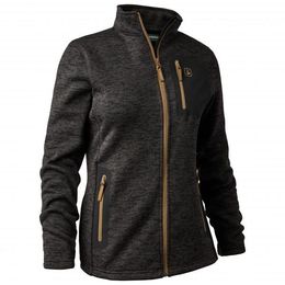 Deerhunter - Women's Sarek Knitted Jacket - Fleecejacke Gr 36 schwarz