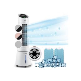 Klarstein Ventilatorkombigerät Skyscraper Ice 4-in-1 Luftkühler