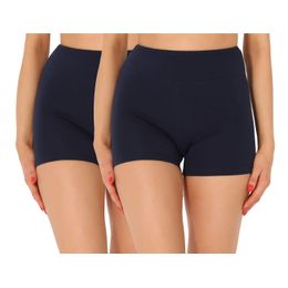 Merry Style Leggings Damen Shorts Radlerhose kurze Hose Boxershorts MS10-359 (2-tlg) aus Baumwolle
