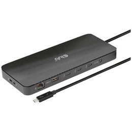 Club3D CSV-1581 USB-C® (USB 3.2 Gen 2) Multiport Hub Schwarz