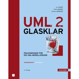 UML 2 glasklar, m. 1 Buch, m. 1 E-Book - Christine Rupp, Stefan Queins, Die SOPHISTen, Kartoniert (TB)