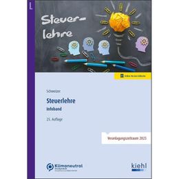 Kiehl Produktsysteme Steuerlehre - Reinhard Schweizer, Kartoniert (TB)