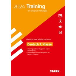 STARK Original-Prüfungen und Training Hauptschule 2024 - Deutsch 9. Klasse - Niedersachsen, m. 1 Buch, m. 1 Beilage, Kartoniert (TB)