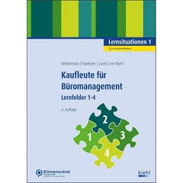 Kiehl Produktsysteme Kaufleute für Büromanagement - Lernsituationen 1 - Verena Bettermann, Sina Dorothea Hankofer, Ute Lomb, Kartoniert (TB)