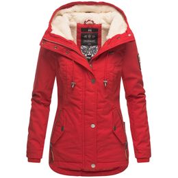 Marikoo Damen Winterjacke Outdoor Baumwolljacke mit Kapuze Bikoo