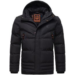 STONE HARBOUR Herren Winter Jacke Outdoor Parka Steppjacke warm gef&uuml;ttert mit Kapuze Romaan