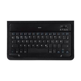 Hama Bluetooth® Tastatur mit Tablet Tasche, universal 7" bis 11", schwarz Wireless-Tastatur, schwarz
