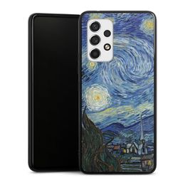 DeinDesign Galaxy A53 5G Handy Silikon H&uuml;lle Case schwarz Handyh&uuml;lle Kunst The Starry Night