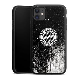 DeinDesign iPhone 11 Handy Premium Silikon H&uuml;lle Handyh&uuml;lle schwarz Case Official Licensed Product Fcb Fc Bayern M&uuml;nchen Silikon Premium Case