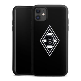 DeinDesign iPhone 11 Handy Premium Silikon H&uuml;lle Handyh&uuml;lle schwarz Case Gladbach Borussia M&ouml;nchengladbach Coat Of Arms Silikon Premium Case