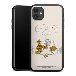DeinDesign iPhone 11 Handy Premium Silikon H&uuml;lle Handyh&uuml;lle schwarz Case Disney Winnie The Pooh Official Licensed Product Silikon Premium Case