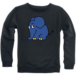 Die Sendung mit der Maus Elefant Sweatshirt blau in 104
