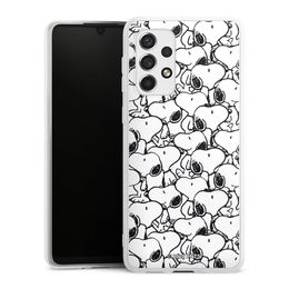 DeinDesign Galaxy A33 5G Handy Silikon H&uuml;lle Case transparent Handyh&uuml;lle Muster Snoopy Peanuts Silikon Case