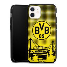 DeinDesign iPhone 12 mini Handy Silikon H&uuml;lle Case schwarz Handyh&uuml;lle Bvb Stadium Borussia Dortmund