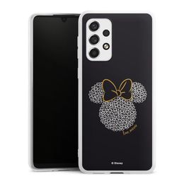 DeinDesign Galaxy A33 5G Handy Silikon H&uuml;lle Case transparent Handyh&uuml;lle Minnie Mouse Muster Disney Silikon Case