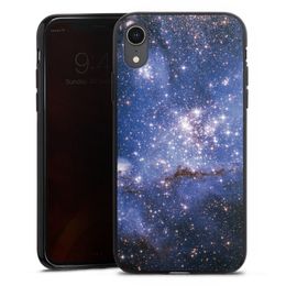 DeinDesign iPhone Xr Handy Silikon H&uuml;lle Case schwarz Handyh&uuml;lle Galaxy Weltall Weltraum